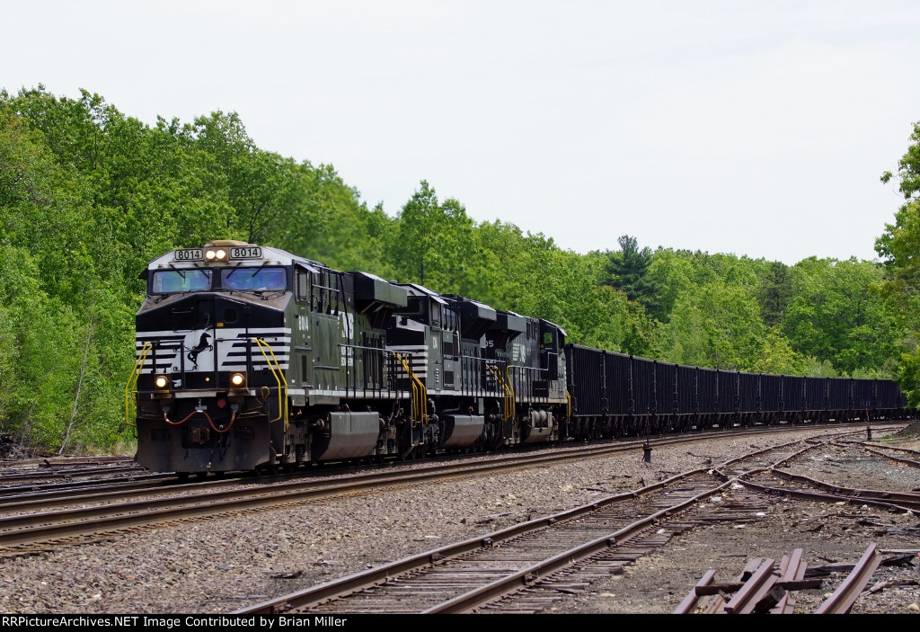 Empty Bow coal train